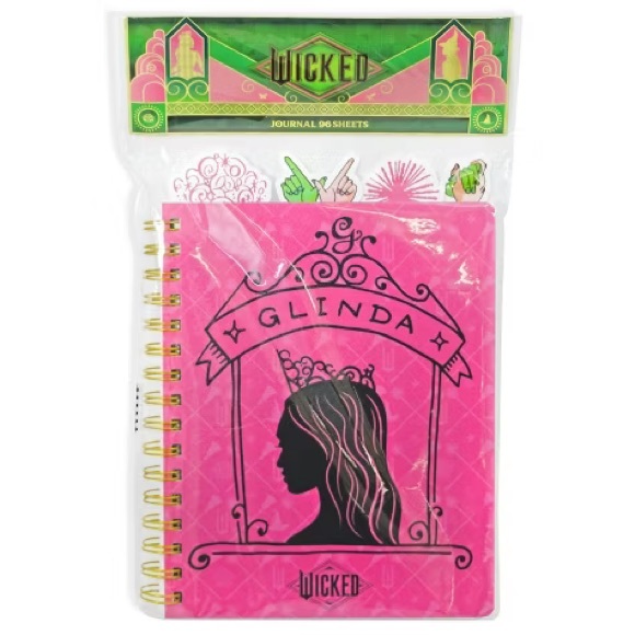 Wicked | Other | Wicked The Movie Glinda Journal Notebook New | Poshmark